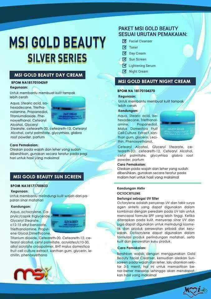 Ida Wow: MSI Skincare Gold Beauty