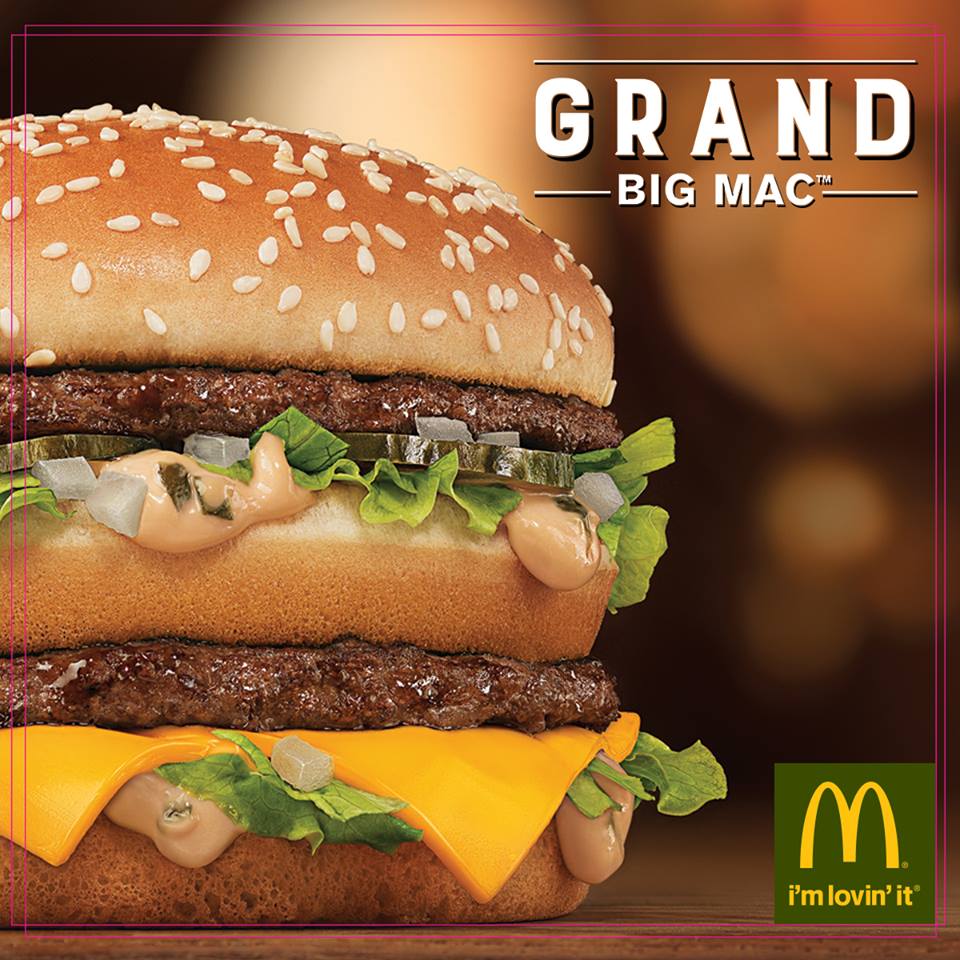 kavoniho žrádlo: Grand Big Mac, McDonald's