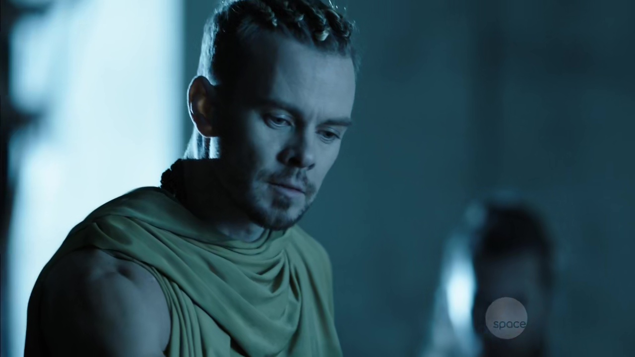 ausCAPS: Morgan Kelly shirtless in Killjoys 1-08 "Come The Rain"