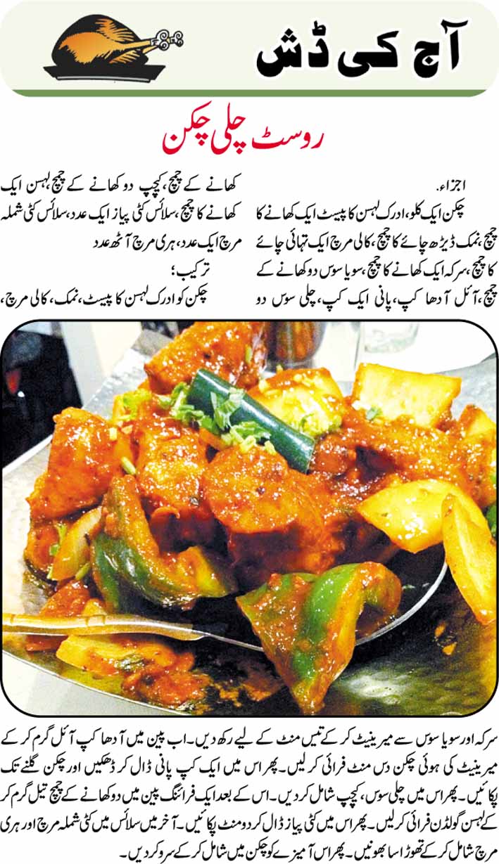 Full Chicken Roast Recipe In Urdu