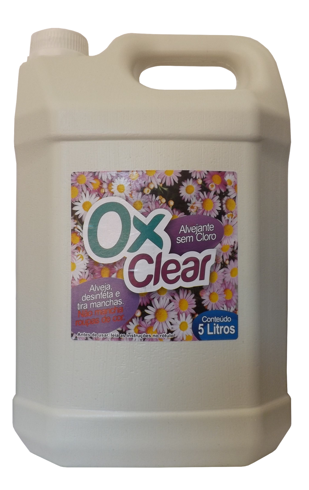 PRODUTOS DE LIMPEZA: Alvejante sem cloro ox clear