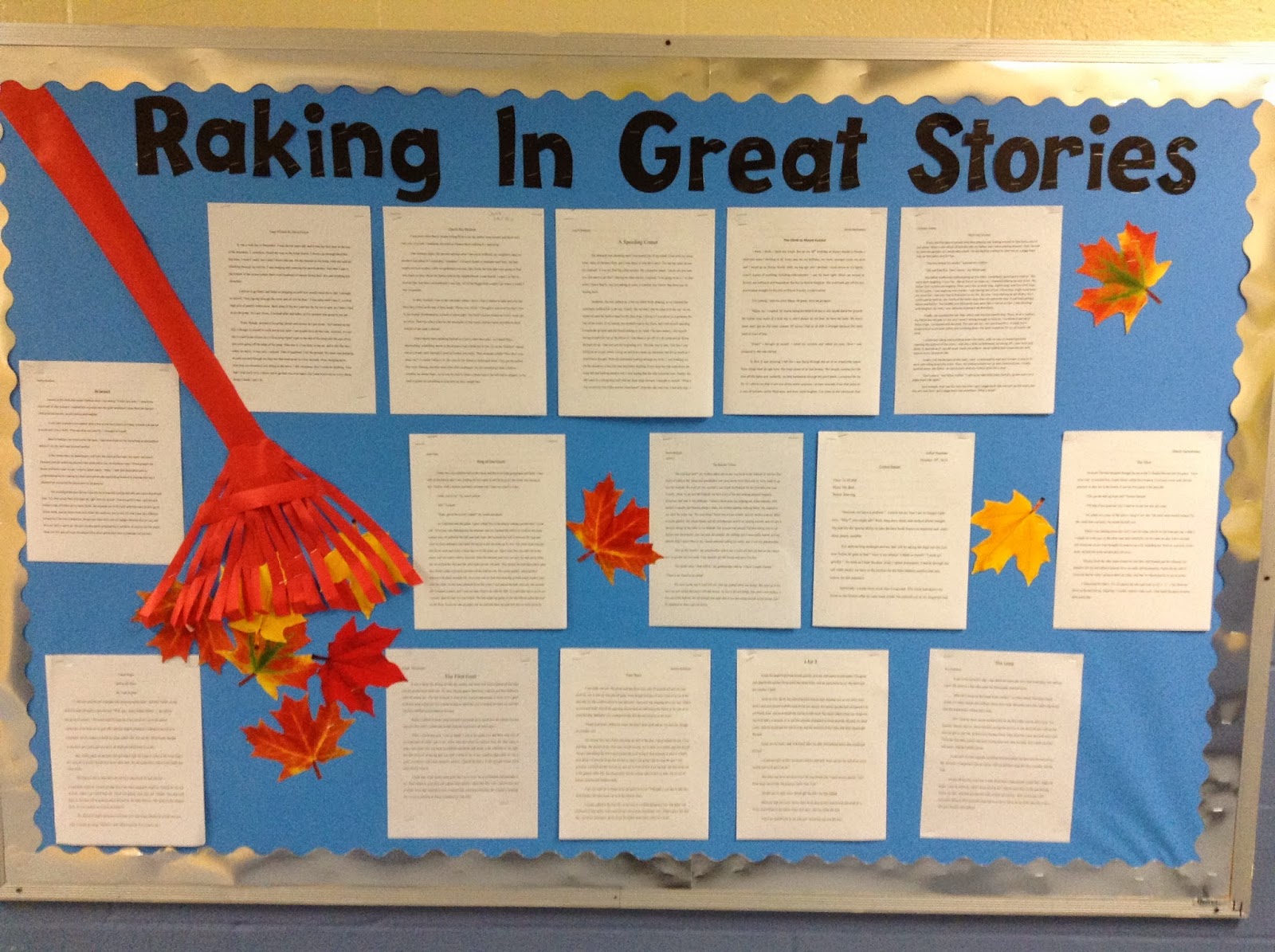 Mrs. Jaffe's Bulletin Board: Personal Narratives