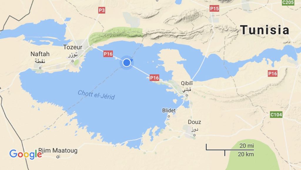 Musings on Life in Hong Kong: Chott el-Jerid