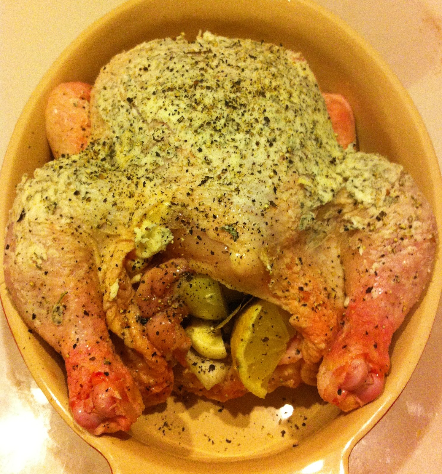 Cooking The Amazing: BUTTER ROASTED CHICKEN