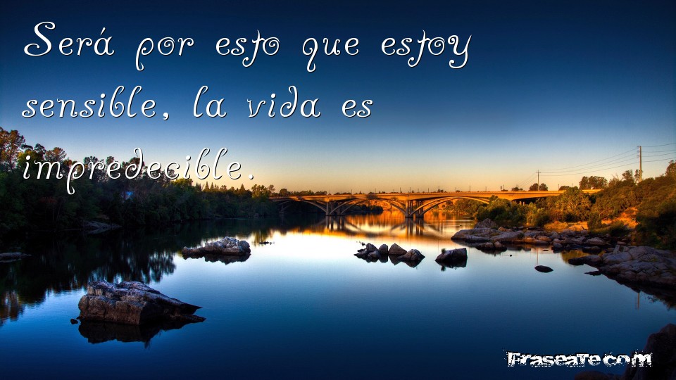 Imagenes y Frases Facebook: Será por esto que estoy sensible