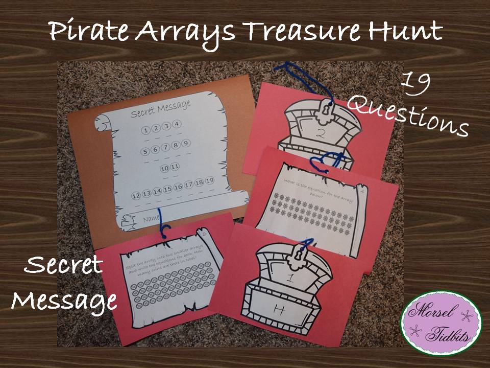 Morsel Tidbits: Pirate Arrays Treasure Hunt