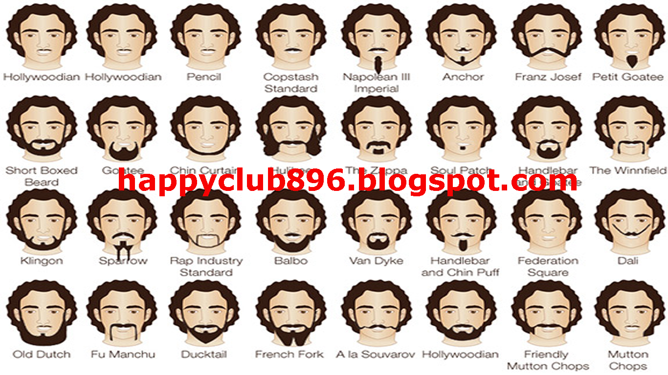 Trendy Style Of Mustache - HappyClub