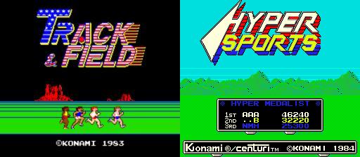 Fishsta's Retro Zone: Arcade - Track & Field vs. Hyper Sports