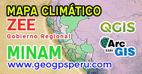 GEO GPS PERÚ: Mapa Climático - Shapefile + Memoria descriptiva - ZEE OT ...