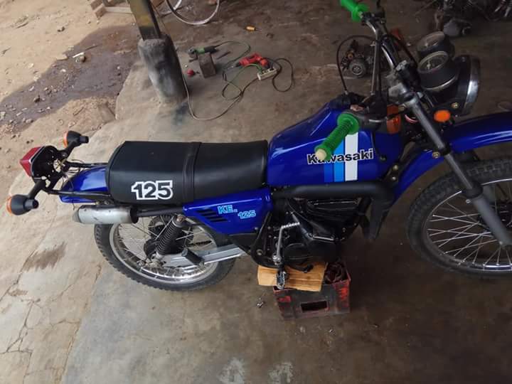 Dijual Kawasaki Binter KE125 fullpaper plat BE - LAPAK MOBIL DAN MOTOR ...