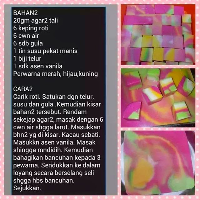 Resepi: Agar-Agar Roti - Dari Diri Dhiya