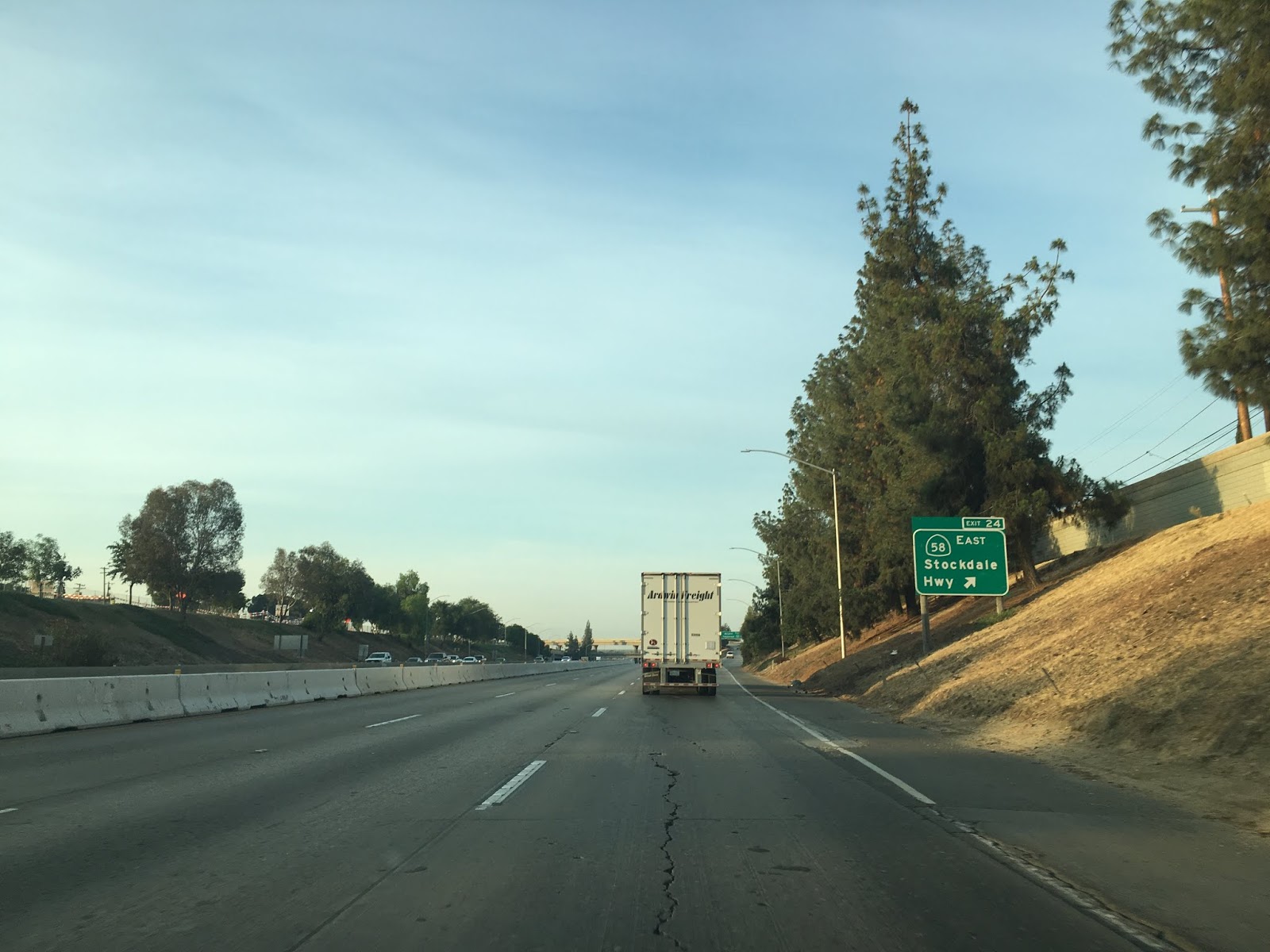 California State Route 58 from CA 99 in Bakersfield east to Interstate ...