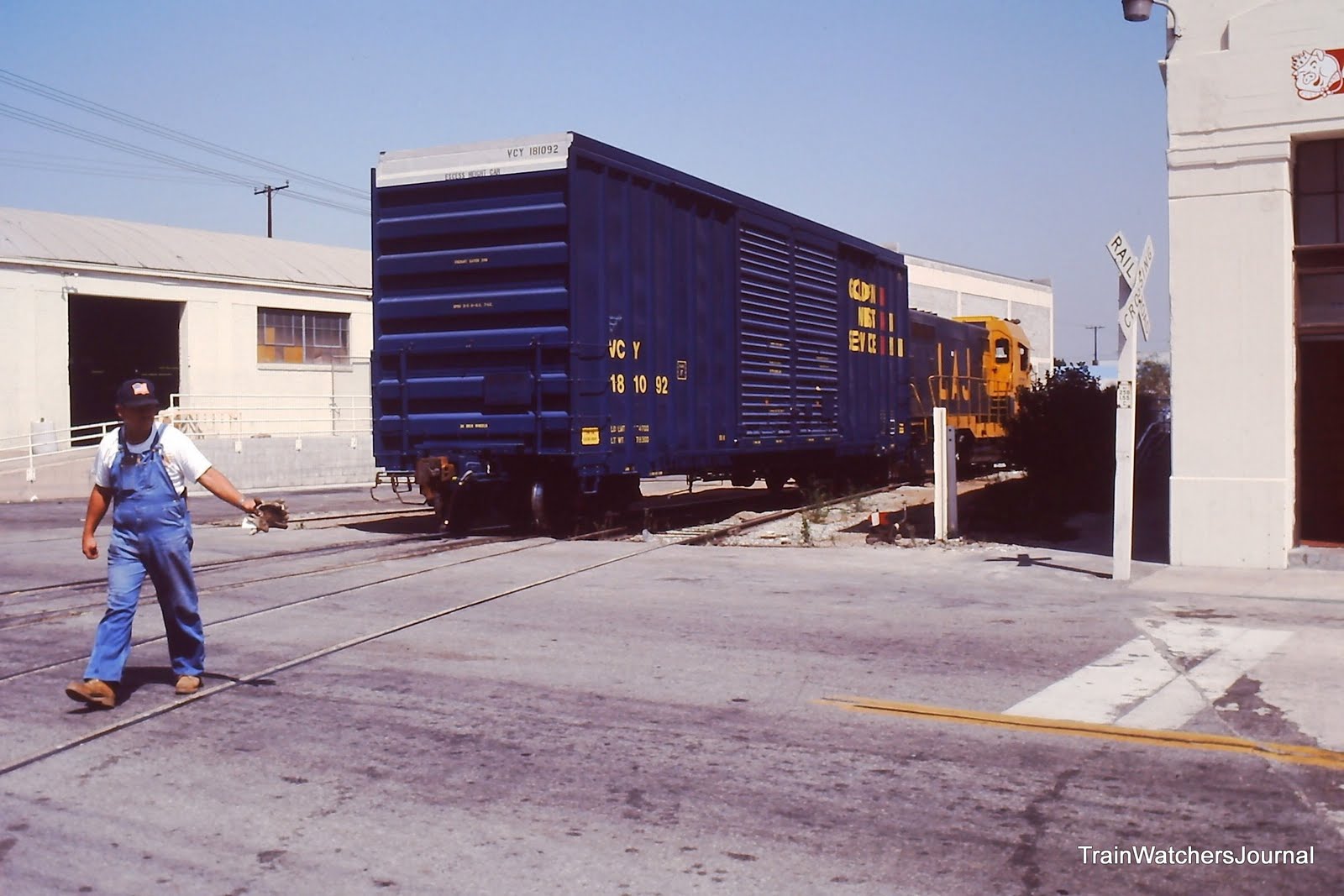TrainWatchersJournal: Los Angeles Junction Railway - Vernon California 1992