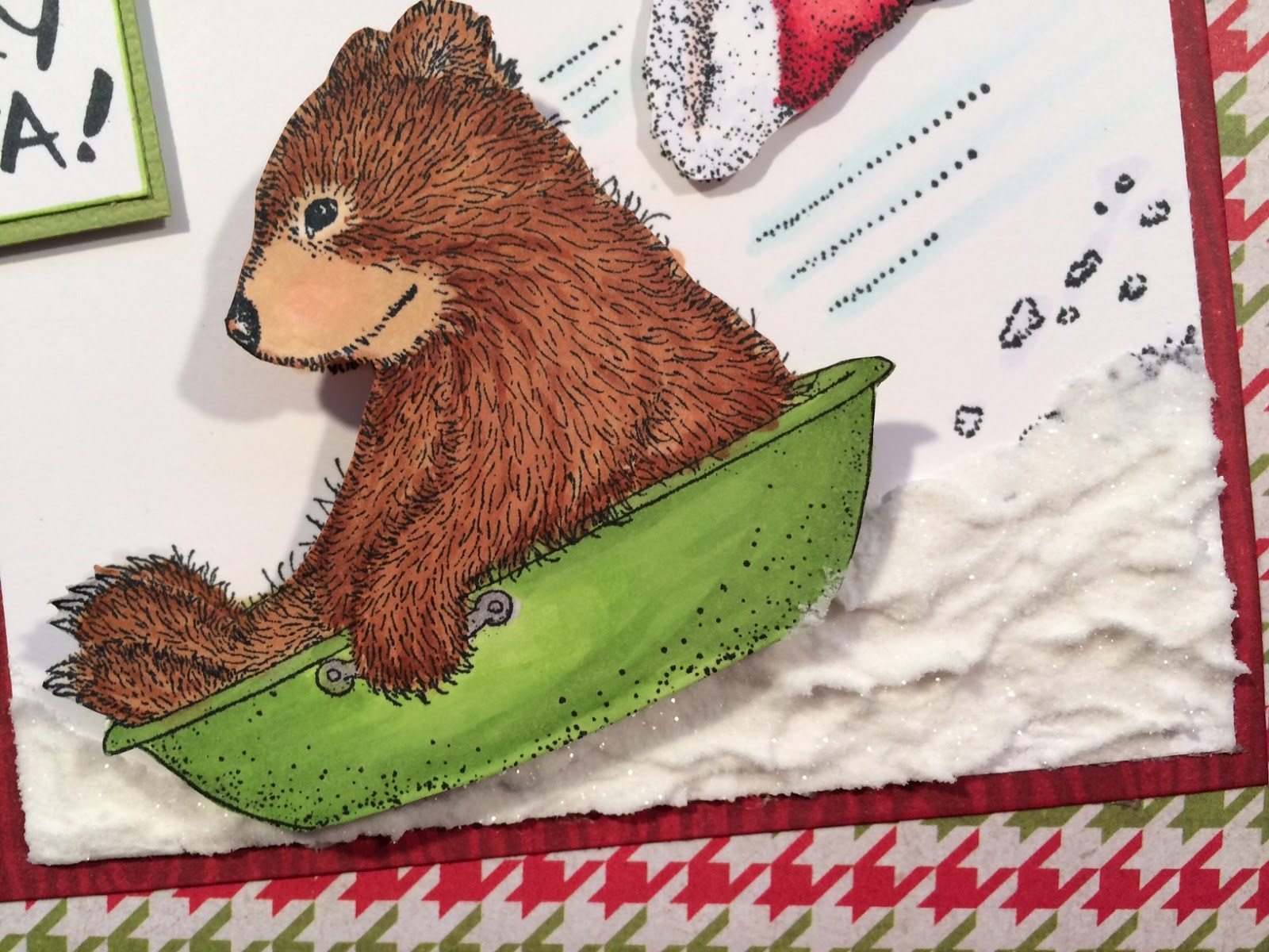 Artfully Articulate: Hurry Santa!