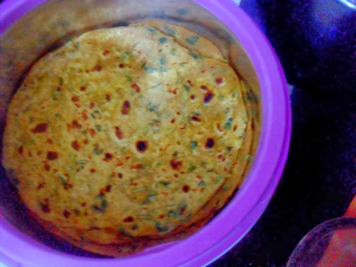 Methi Roti | Methi Paratha for Travel!