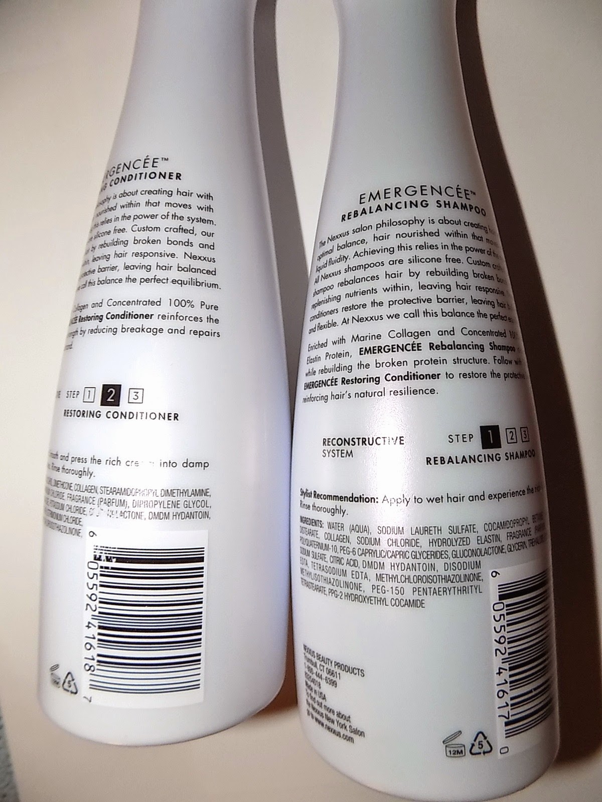 The Beauty Alchemist: Nexxus Emergencee Shampoo/Conditioner /Treatment