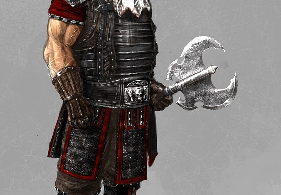 Warriors in art: David Gemmell's "Druss - The Legend" by Chris Waller