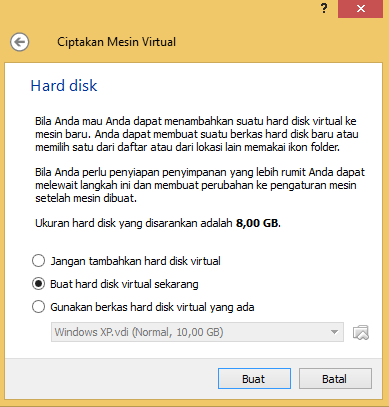 Virtualisasi Ubuntu Desktop pada Virtual Box versi 4.3.26