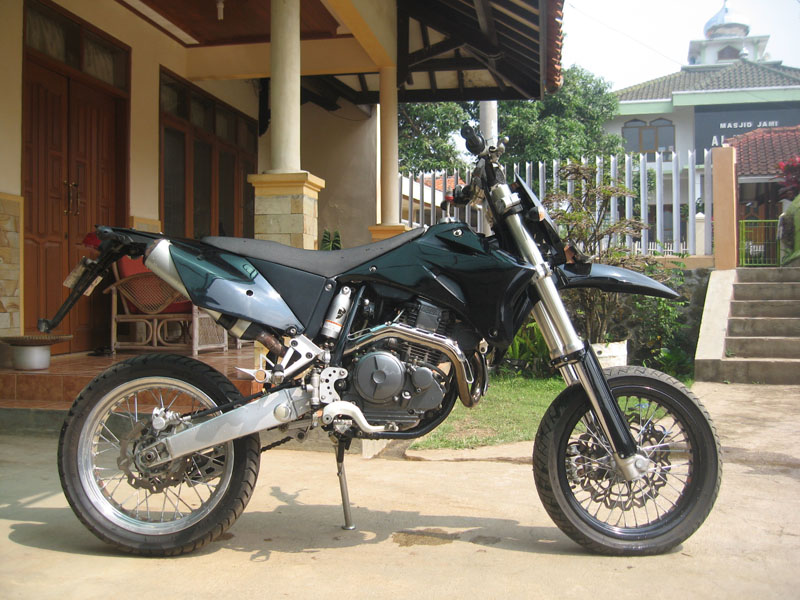 Yamaha Scorpio Z Modif Supermoto | Foto Modifikasi Motor Terbaru