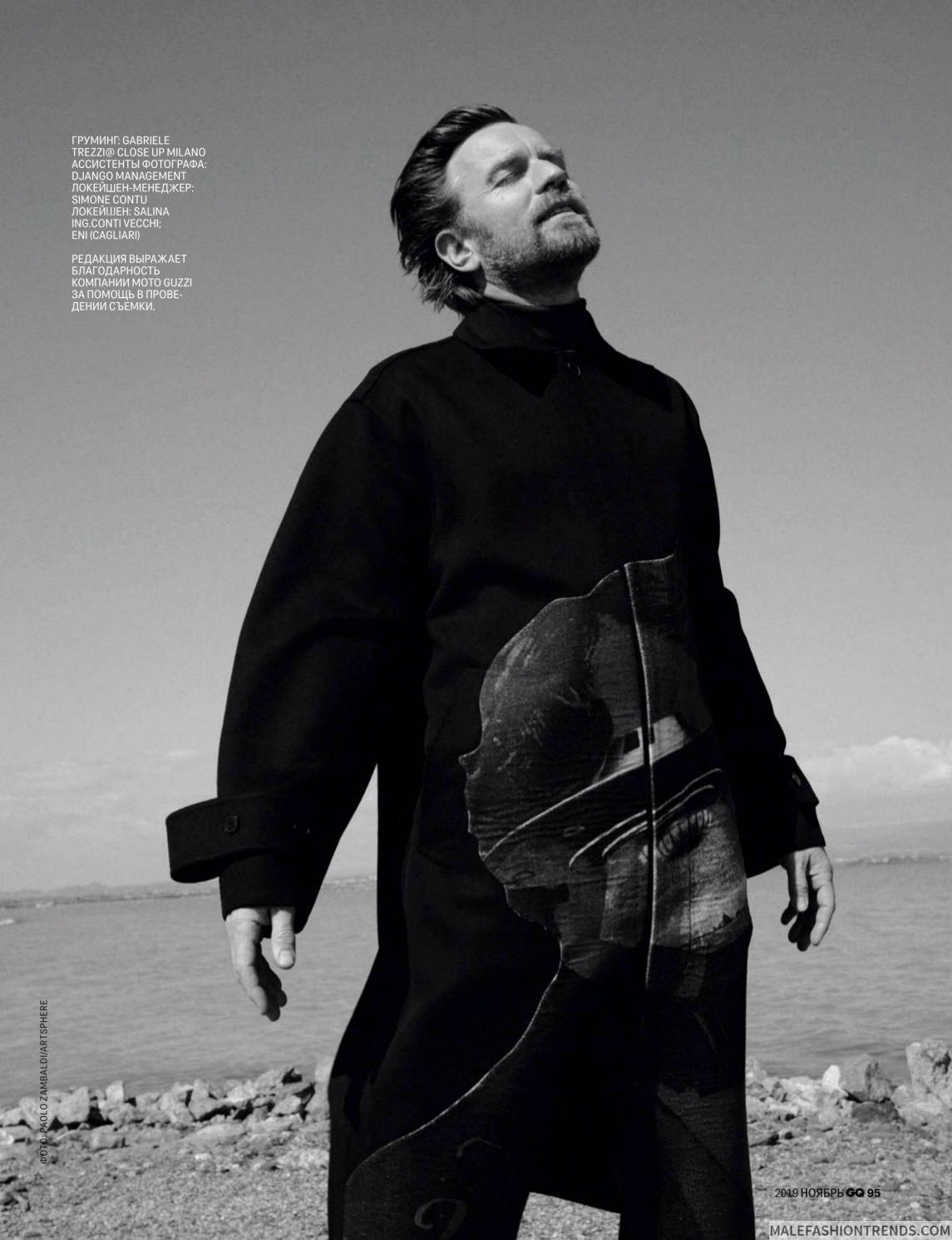 Ewan McGregor para GQ Rusia en fotos de Paolo Zambaldi