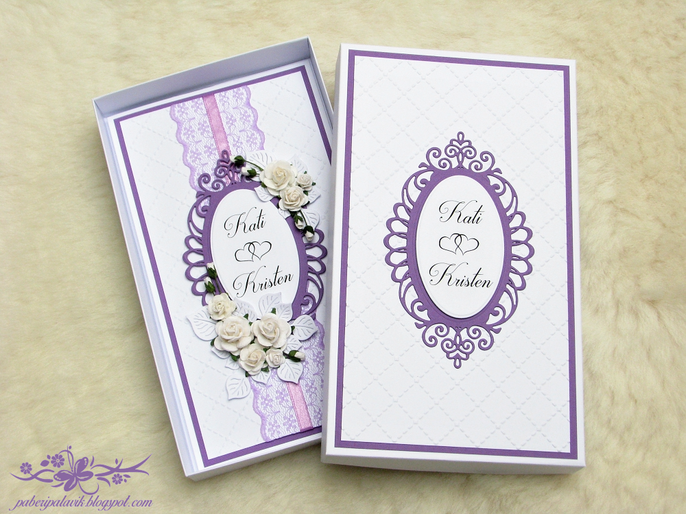 Paberipalavik: Valged roosid