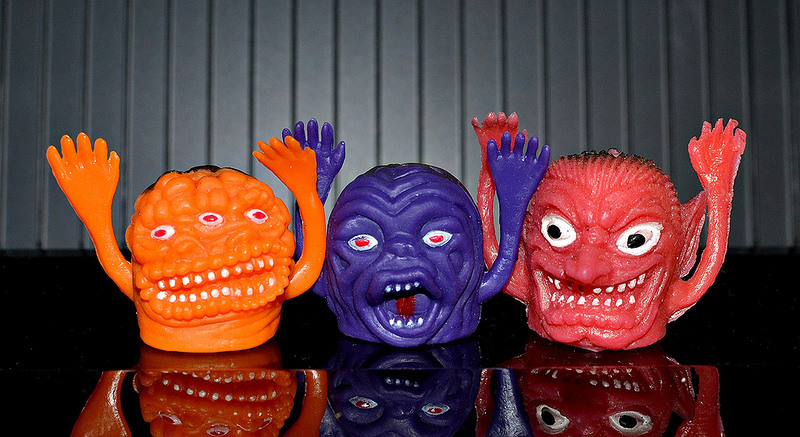 Little Weirdos: Mini figures and other monster toys: Freaky finger ...