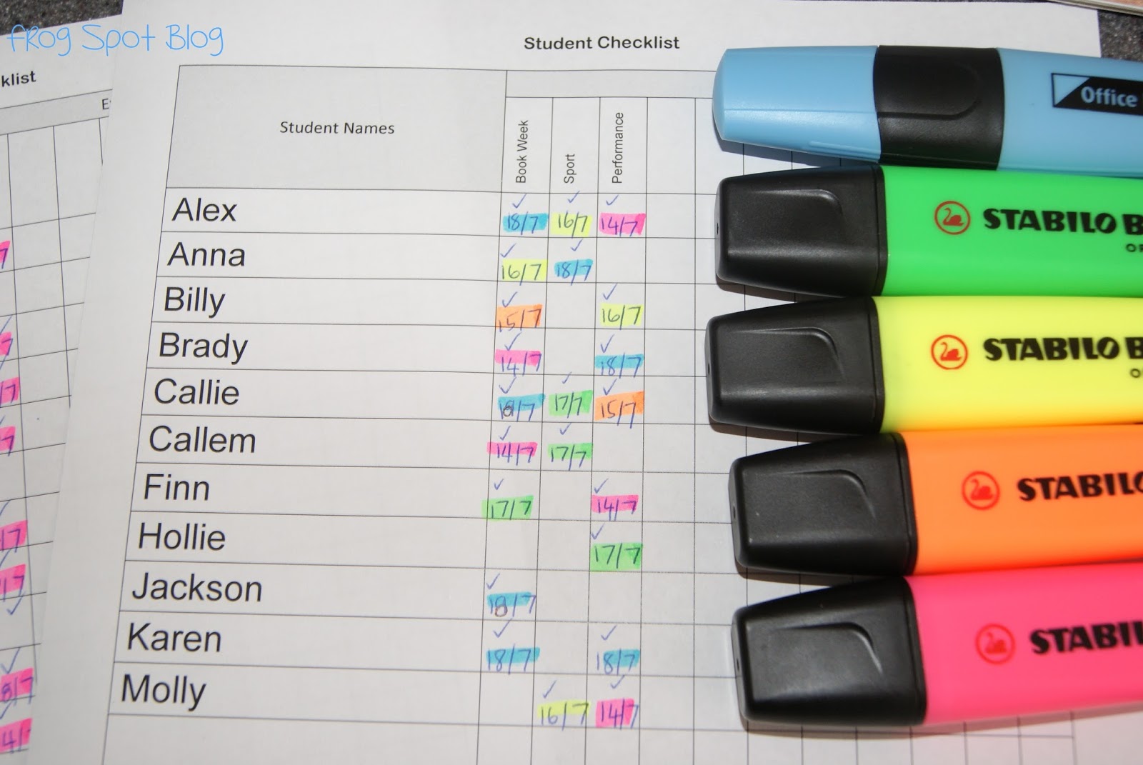 Color Code Your Week | From the Pond