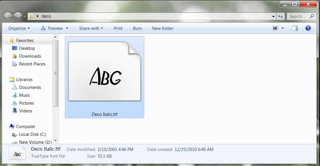 How To Install Extra Fonts in Windows 7 | Windows 7 Features & Problem ...