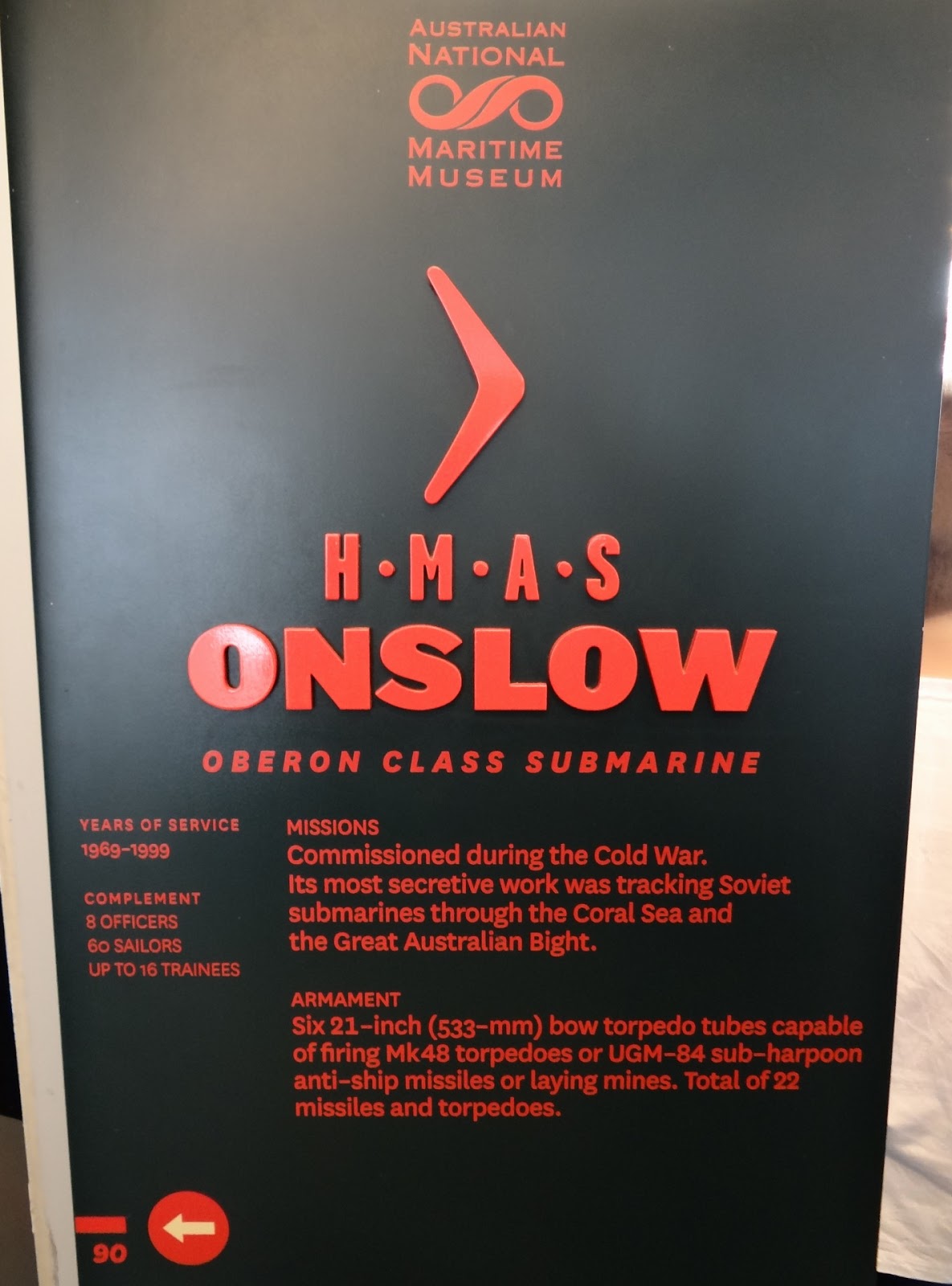 Air Queensland.blogspot: Onboard tour - Oberon class submarine HMAS ...