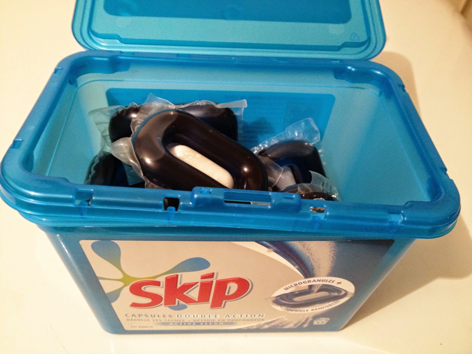 Test what you want: Les capsules double action de SKIP - Test