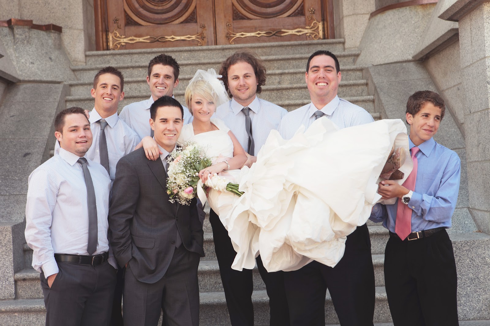 Living with boy.: the day we wed/