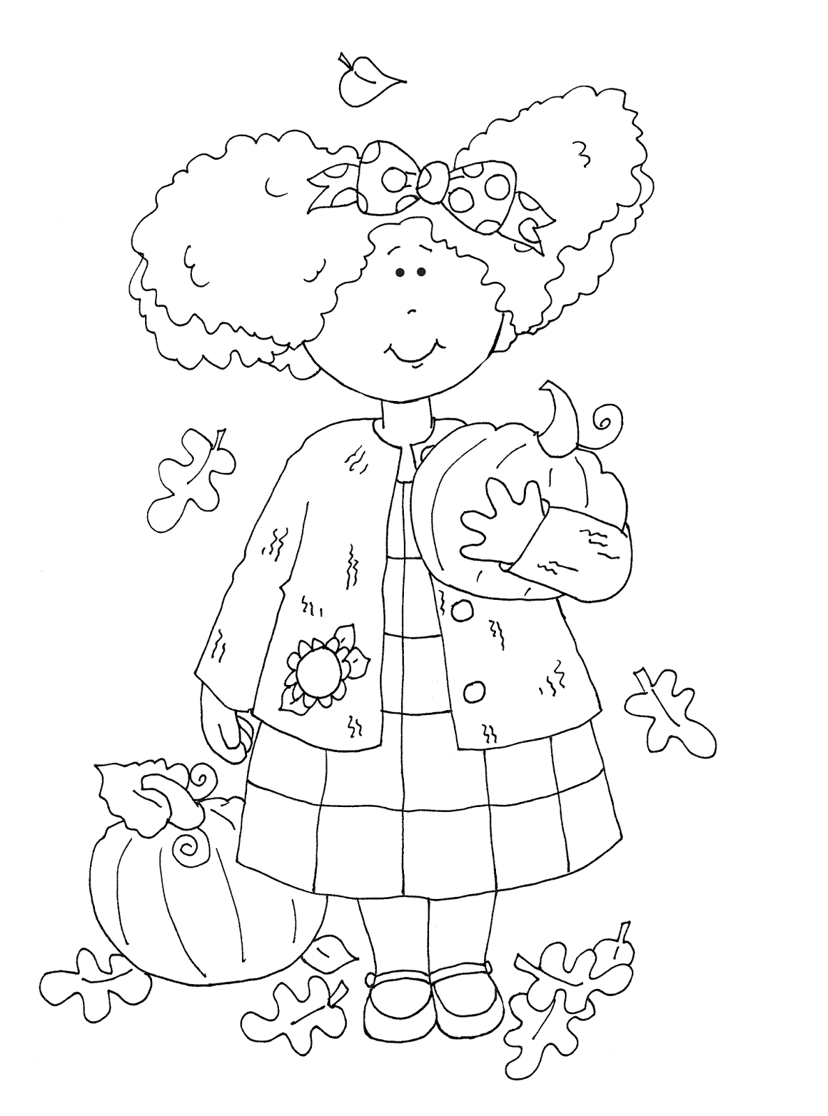 Free Dearie Dolls Digi Stamps: Reposting some of my favorite fall digis