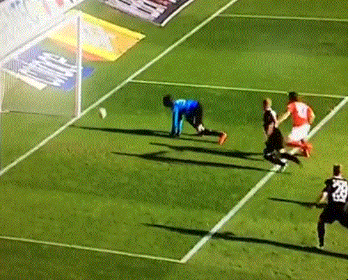 the other paper: Augsburg goalie suffers most painful own goal ever (VIDEO)