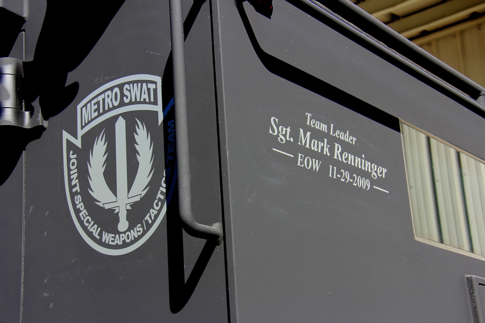 Fife Police Department: Meet METRO SWAT’s armored vehicle!