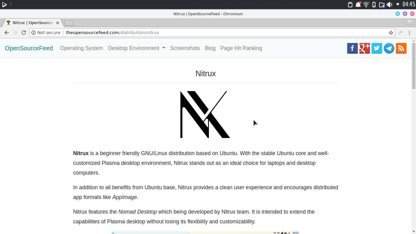 Nitrux OS 1.0.15 screenshots
