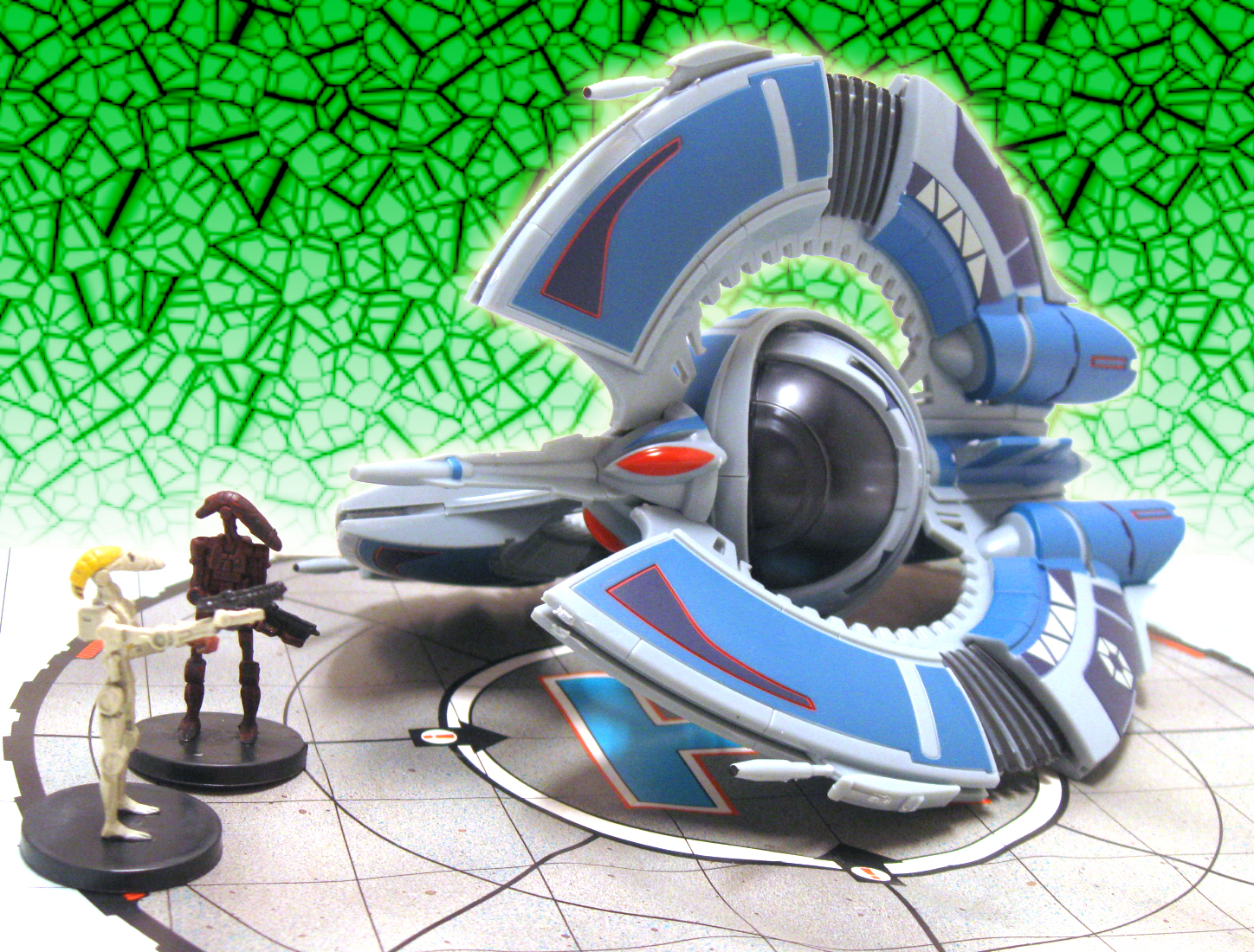 Droid Tri Fighter Models