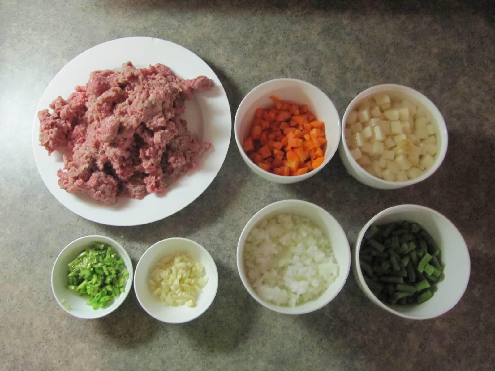 comal caliente: picadillo