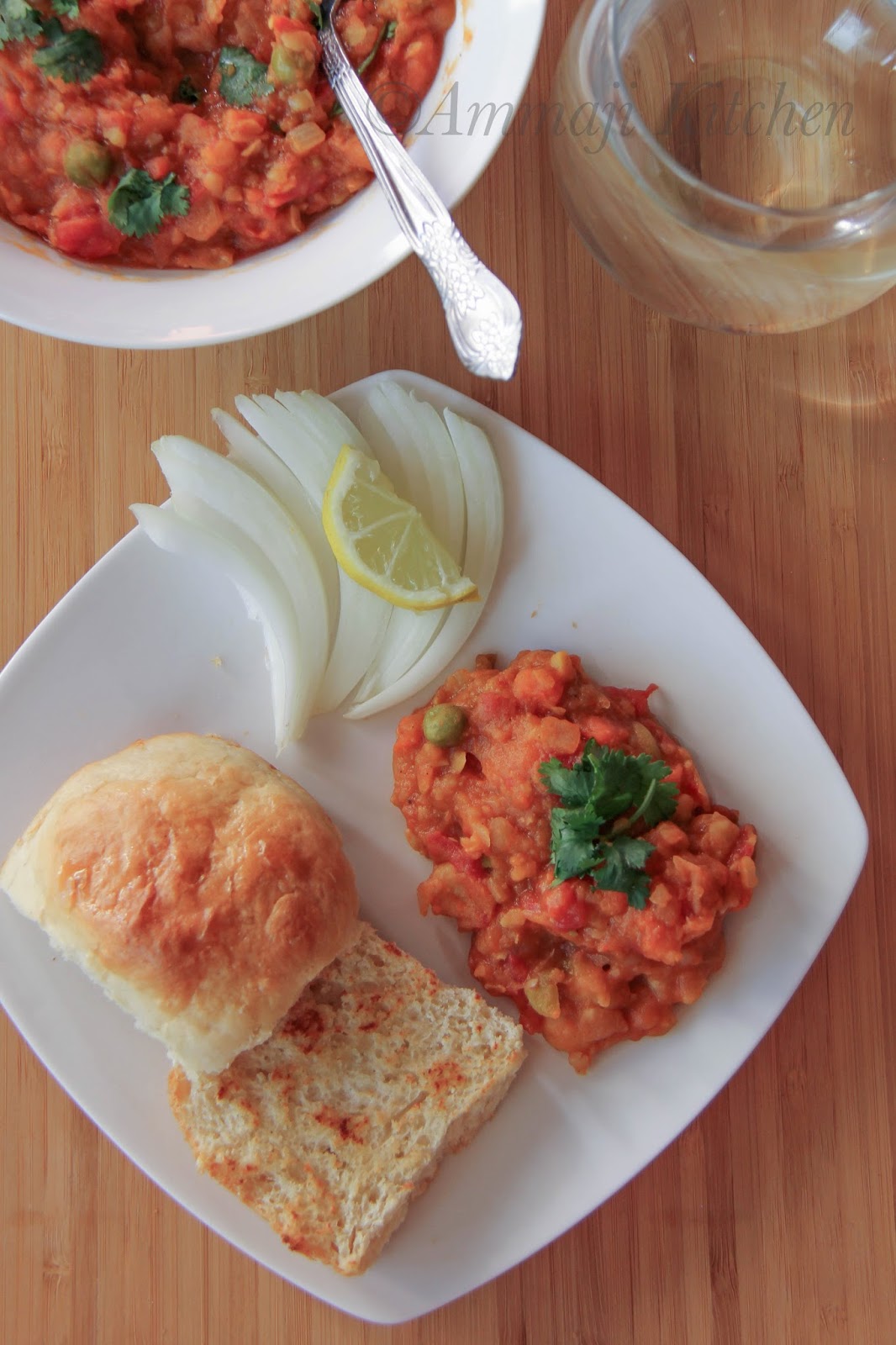 Pav Bhaji | How to Make Pav Bhaji | Indian Food Recipes | Ammaji Kitchen
