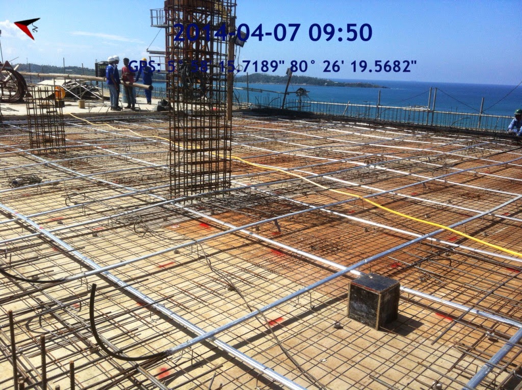 East-West Engineering Services (Pvt) Ltd: Roof Slab Grid 11-17 Area ...