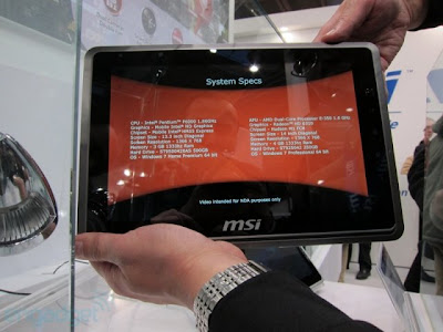 MSI WindPad 110W in the hands - Latest Technology Products