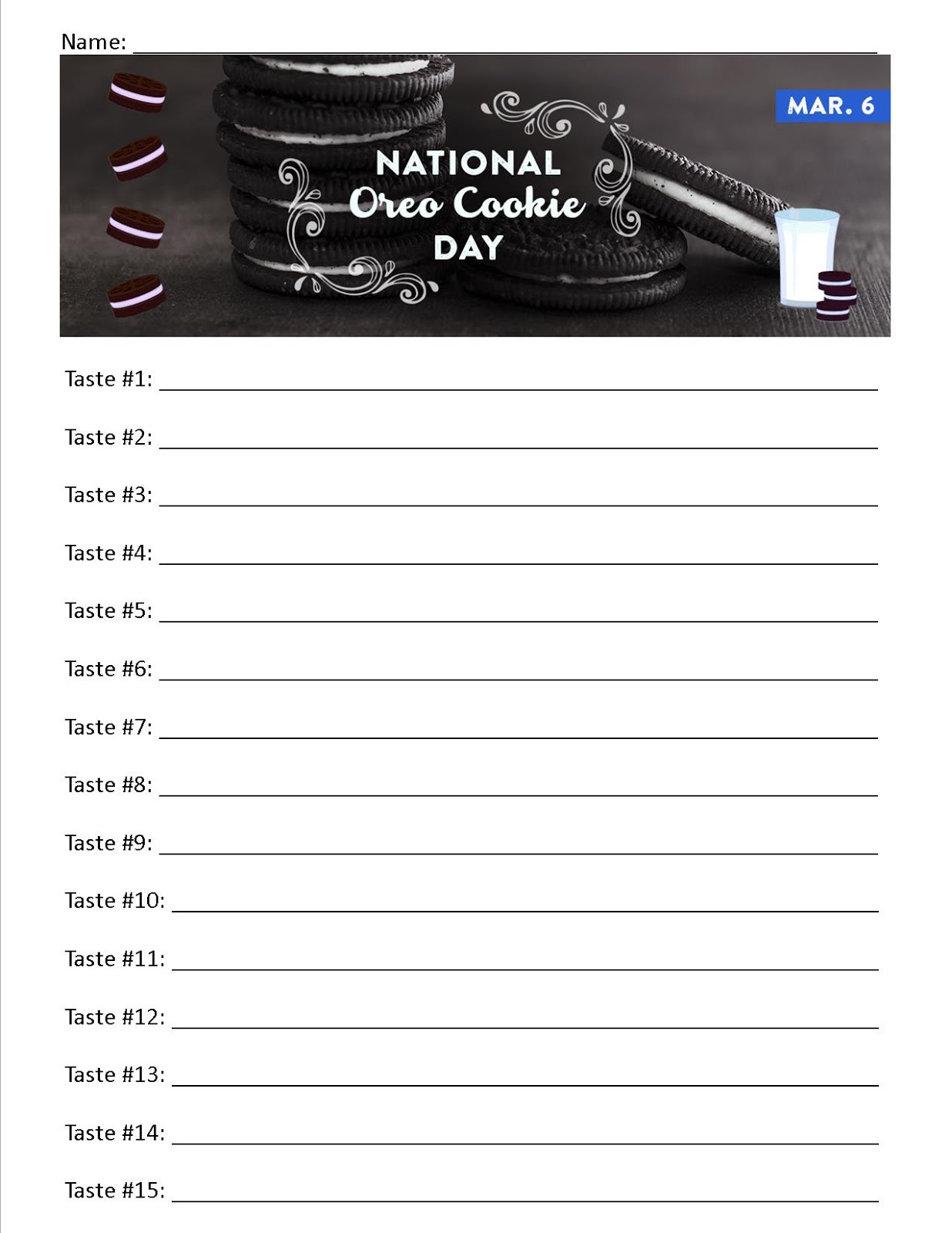 LibraryLaura: National Oreo Cookie Day Taste Test (Plus ANOTHER subtle ...