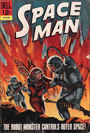 Say Hello Spaceman: Space Man - Dell Comics (1962)