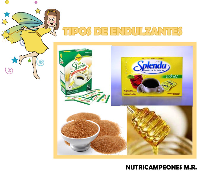 NUTRICAMPEONES: LOS ENDULZANTES, DICCIONARIO