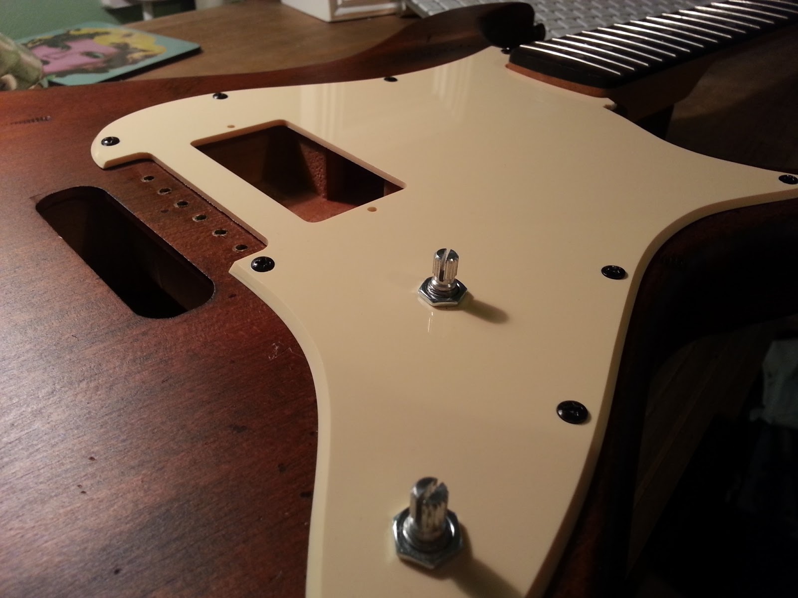 No Strings Attached - Modifications: Relic Stratocaster