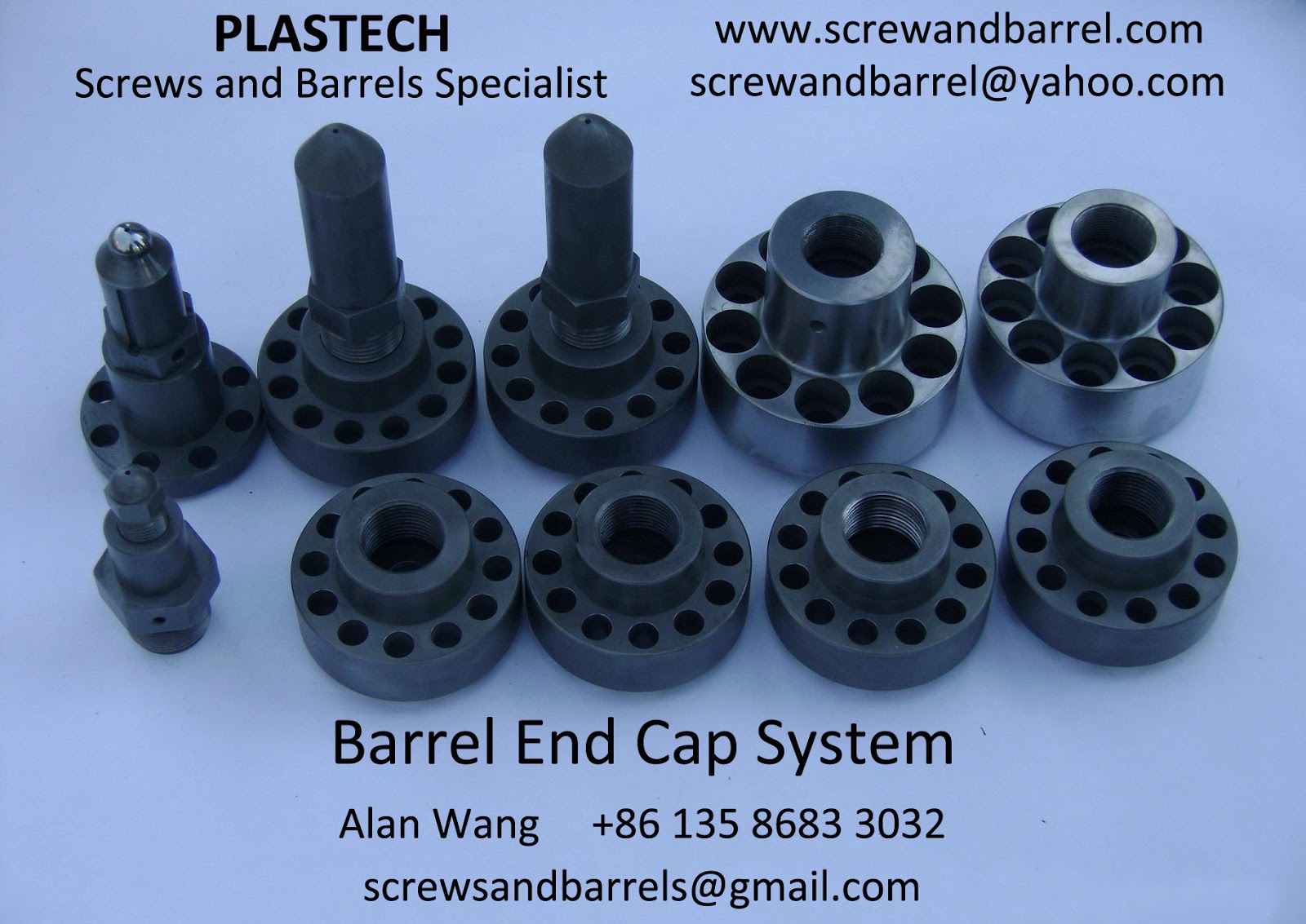 Sumitomo injection screws, barrels, cylinders, nozzles, screw tips and ...