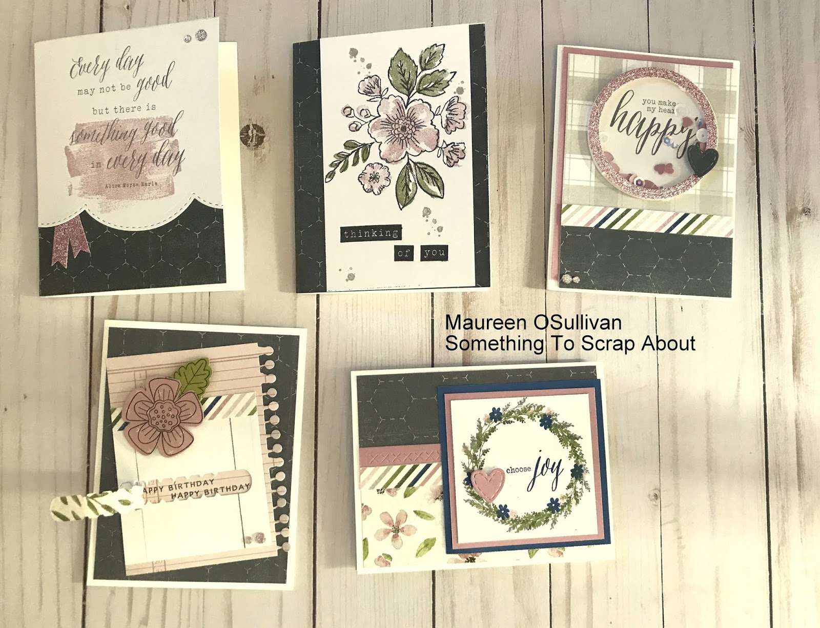 Let's Give 'em Something to Scrap About!: CTMH Feels Like Home Card Class