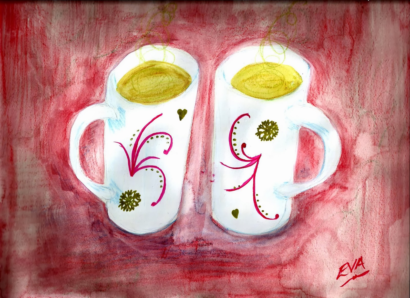 ...to be determined: Paint Party Friday - Tea for Tracey