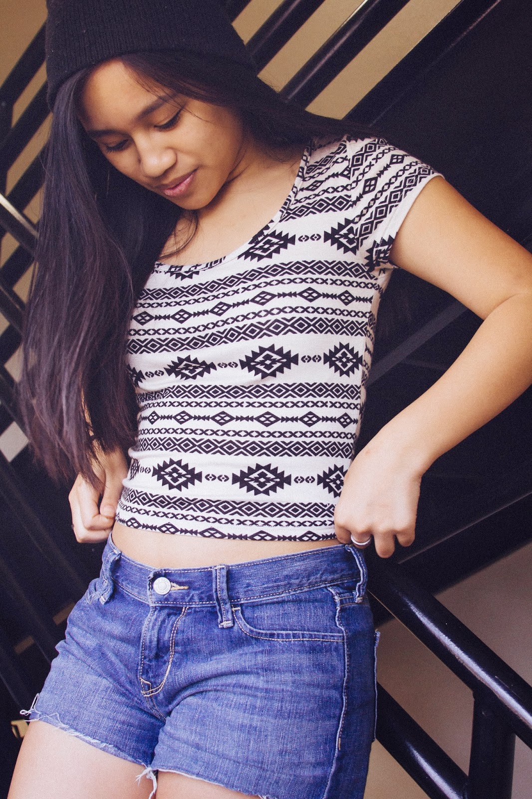 Two Ways to Wear: Tribal Print Crop Top |Livin' and Lovin'
