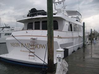Summer of Bill: SOB and Alan Jackson's boat docked next to each other.