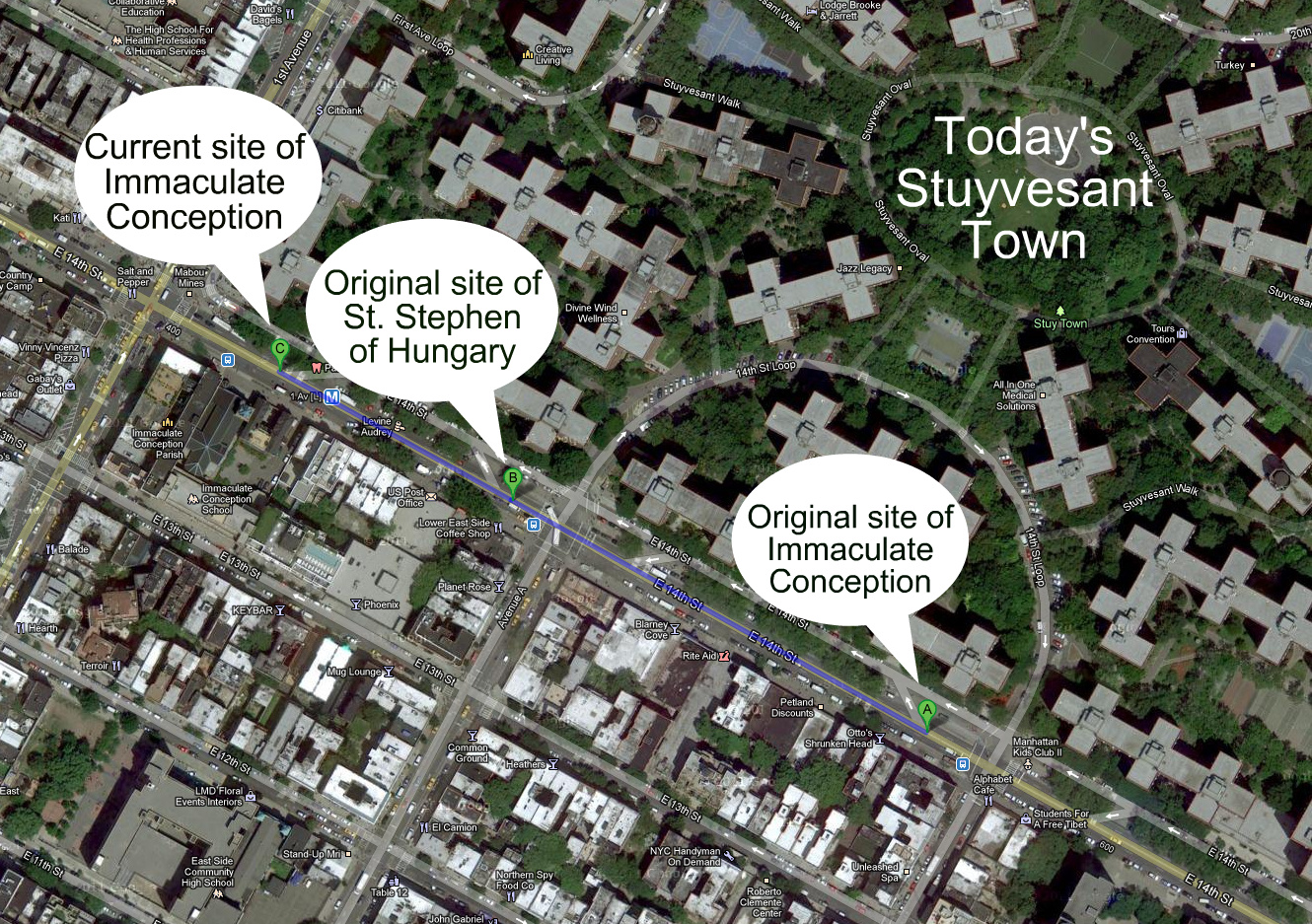 100 Years in America: Disappearing Churches, Part 1: Manhattan's ...